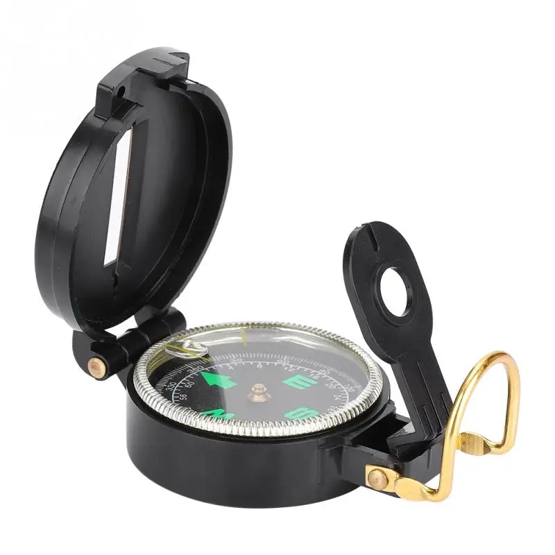 Handheld Compass Pocket Shake Proof Compass Military American Compass Outdoor Emergency Survival