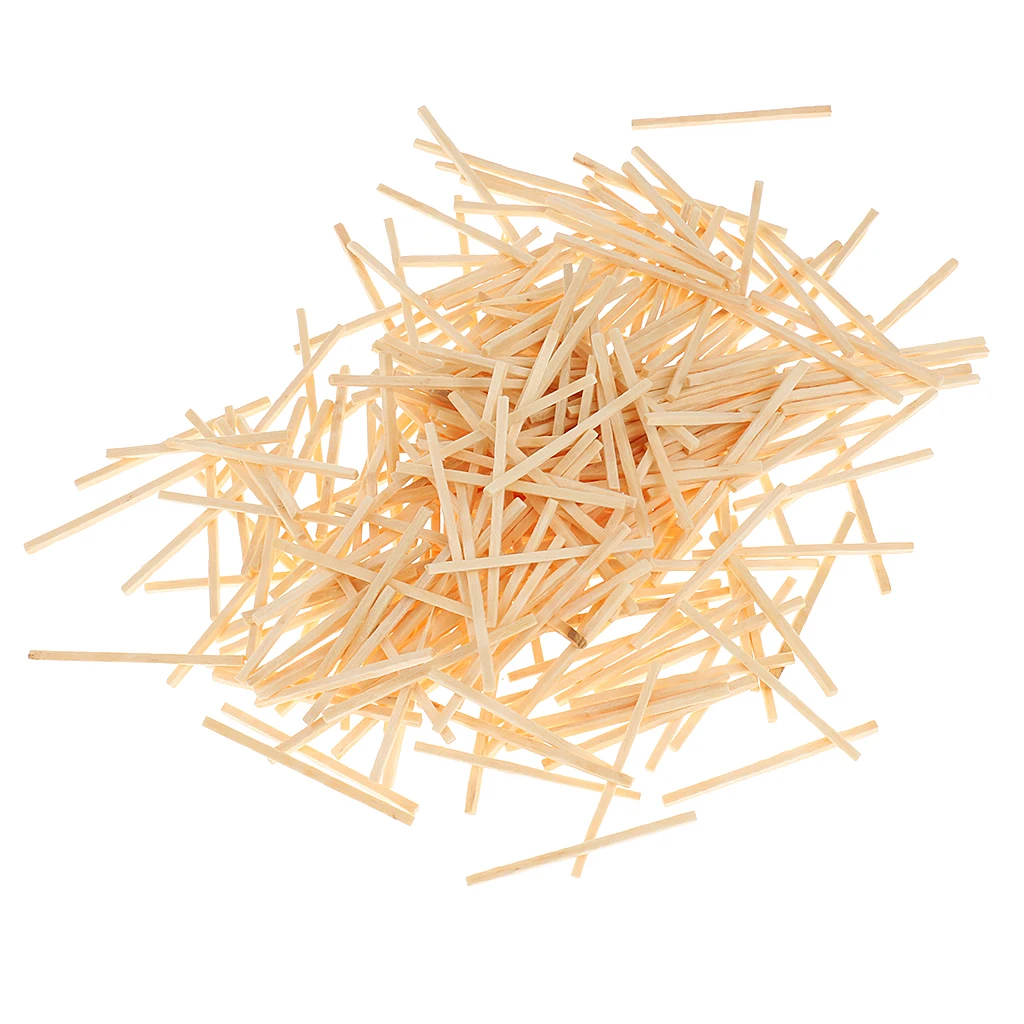 1000pcs/pack Kids Children Wooden Match Sticks Colorful Matchsticks For ...