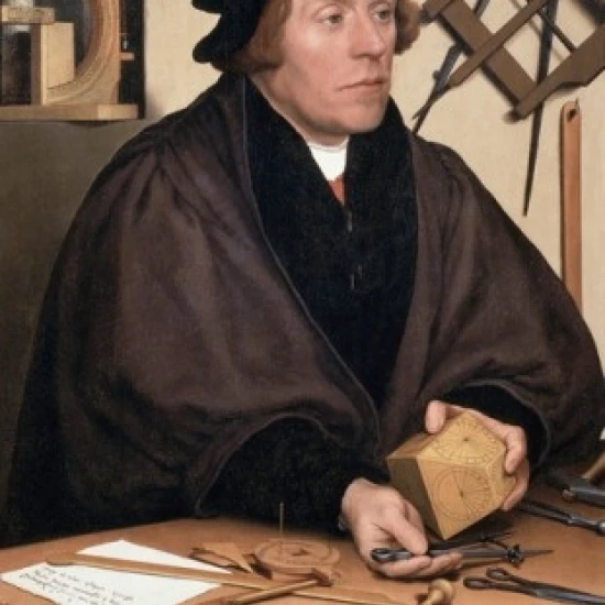Nicholas Kratzer Inventor Of Polyhedral Sundial 1528 Hans Holbein the ...