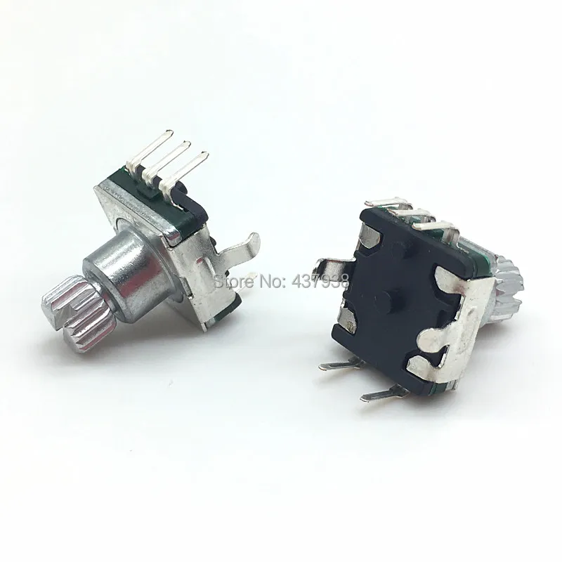2pcs/lot EC11 Rotary Encoder Code Switch 30 Position With Push Button ...