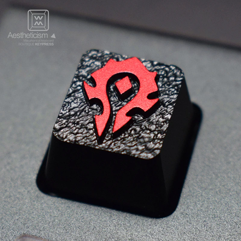 1-piece-Metal-Aluminum-Alloy-Key-Cap-For-Mechanical-Keyboard-WOW-The ...