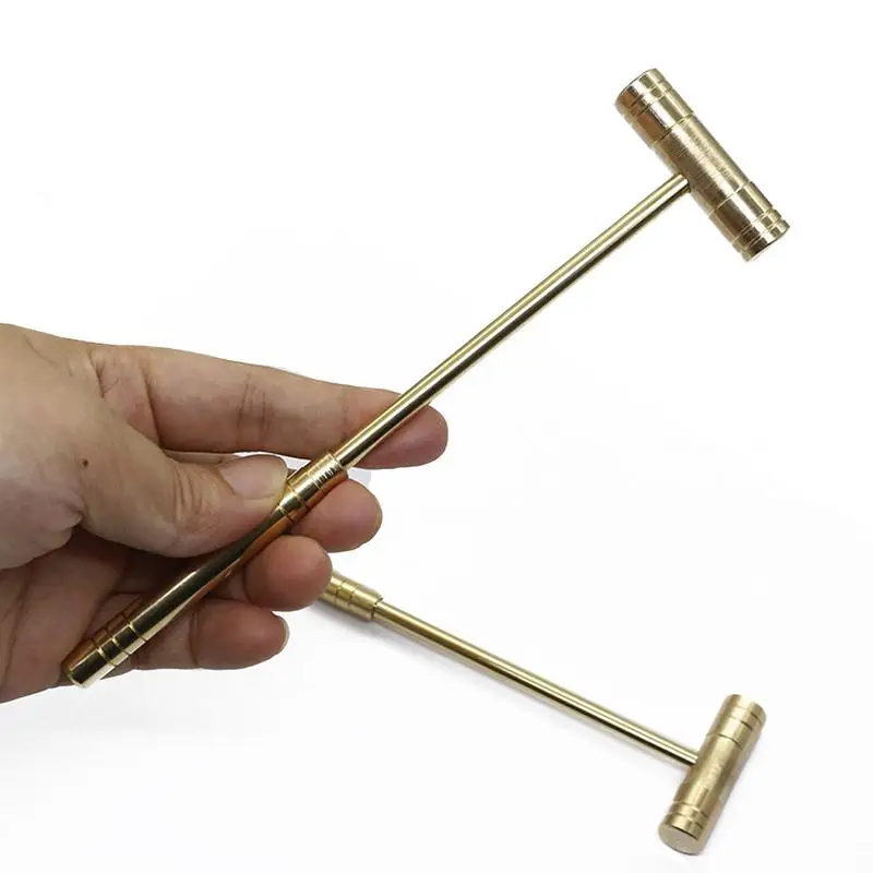 Mini Copper Hammer Small Round Hammer Solid Brass Hammer For Precision Instrument Installation