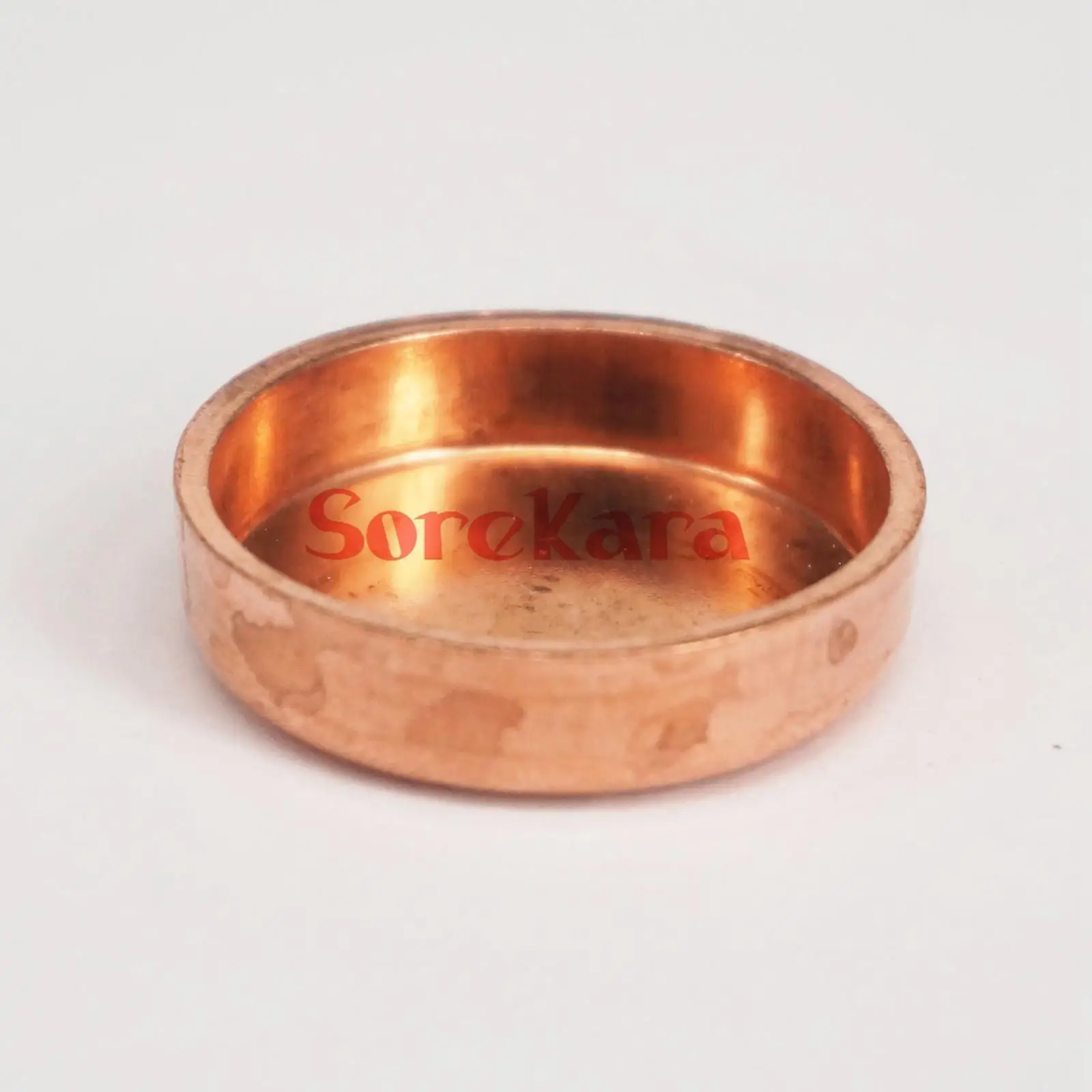 28.6x1.5mm Inner Diameter x Thickness Copper End Cap Stop End Feed Pipe ...