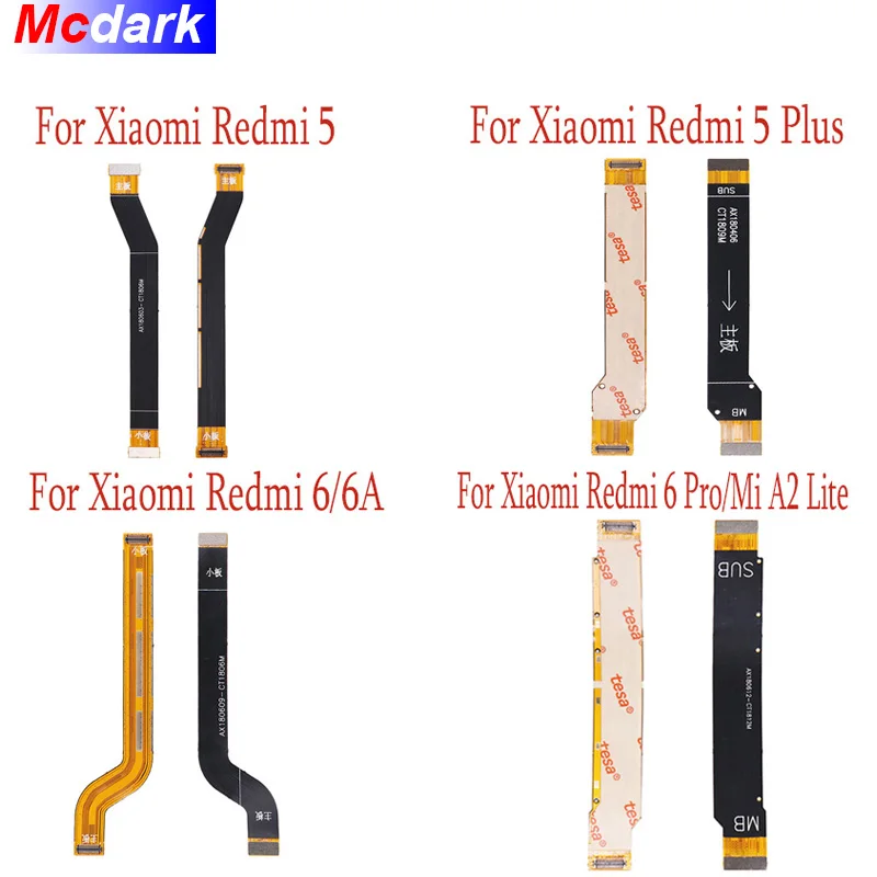 For Xiaomi Redmi 6/6A 5 Plus LCD Display Connector Flex Cable ...