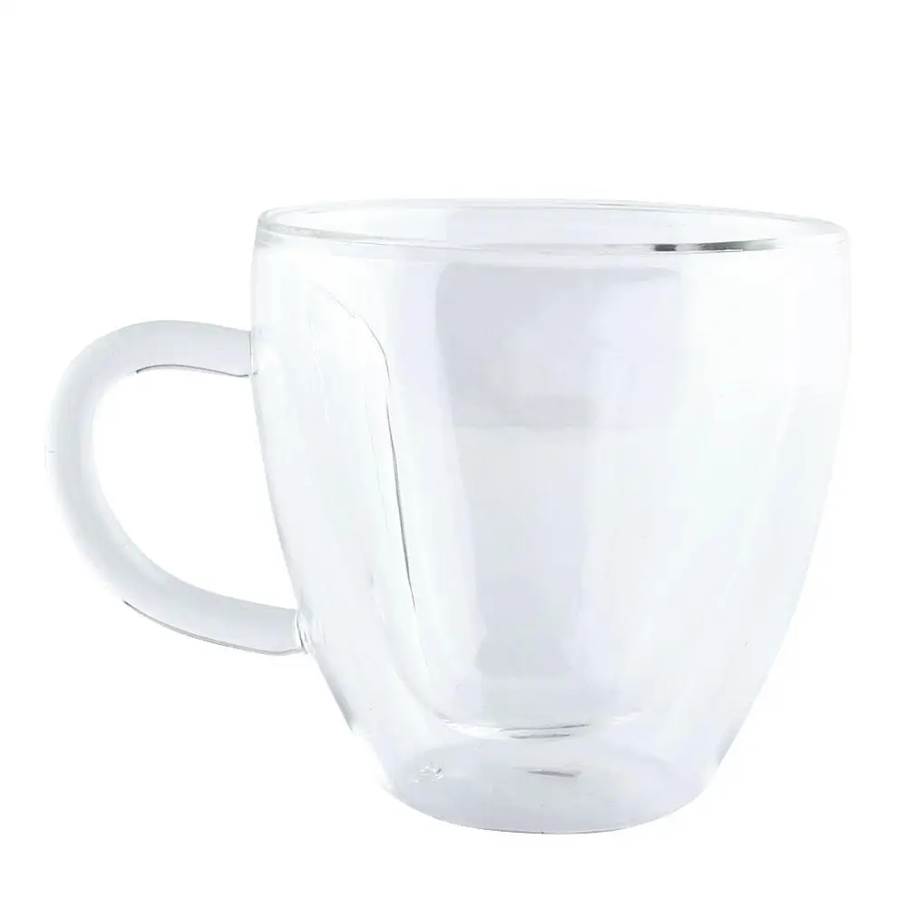 AFBC 240Ml Heart Shape Glass Tea Cup Double Wall Layer Coffee Mug afbc-240ml-heart-shape-glass-tea-cup-double-wall-layer-coffee-mug