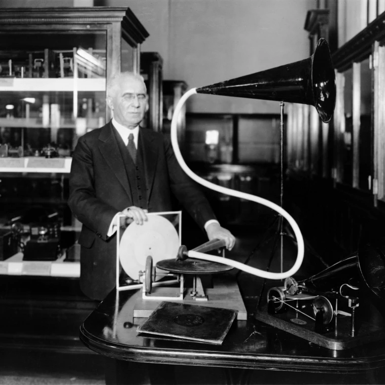 Emile Berliner German American Inventor Poster Print by Science Source ...