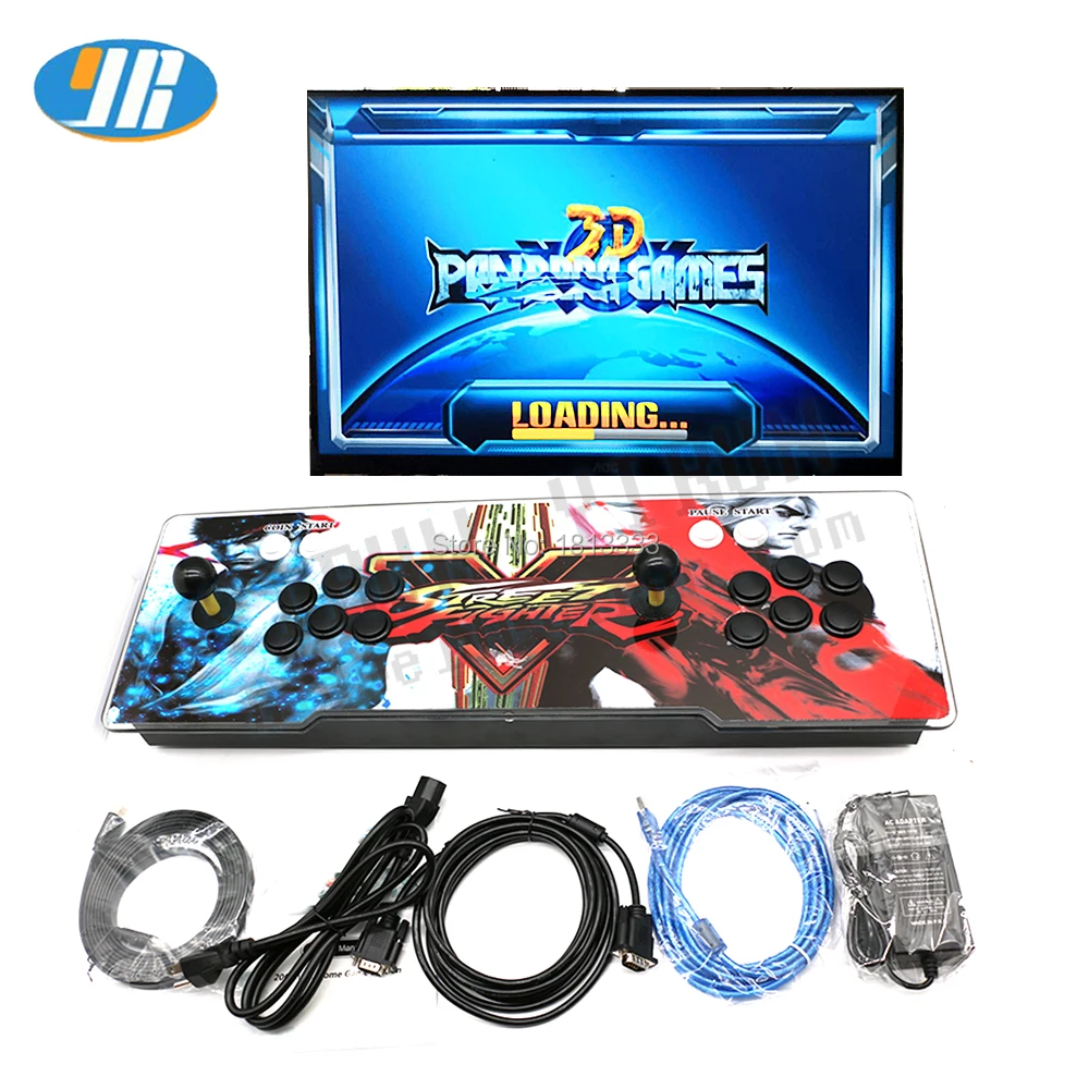 2200 in 1 arcade console with tekken 6 3d 게임 한국어/영어/일본어 조이스틱 콘솔|코인식 게임 ...