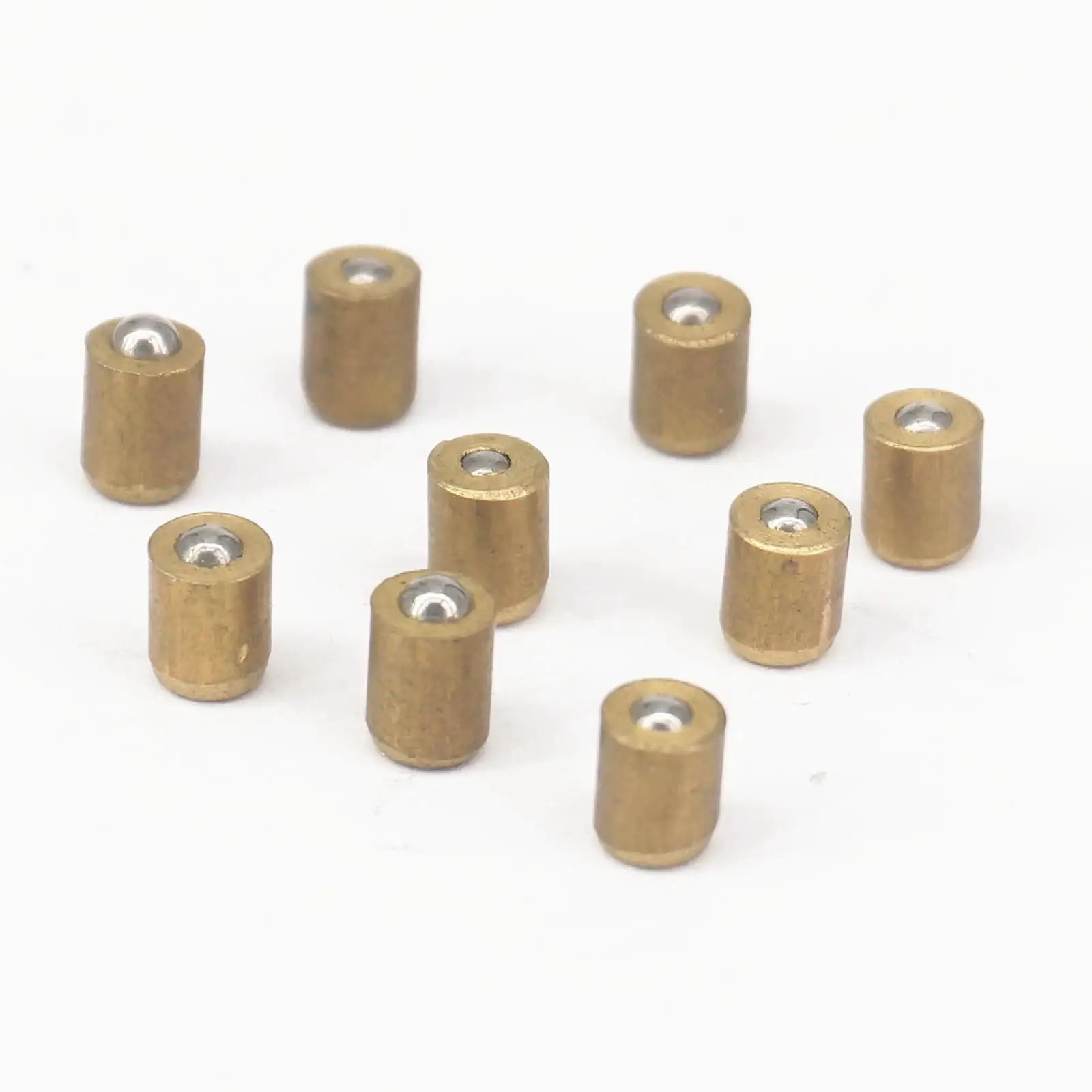 LOT 20 4x5mm Brass Push Button oiler press fit ball oiler for Gas ...