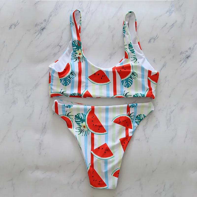 High Grade Print Bikinis 2019 Women Swimsuit Sexy Bikini Brazilian Set