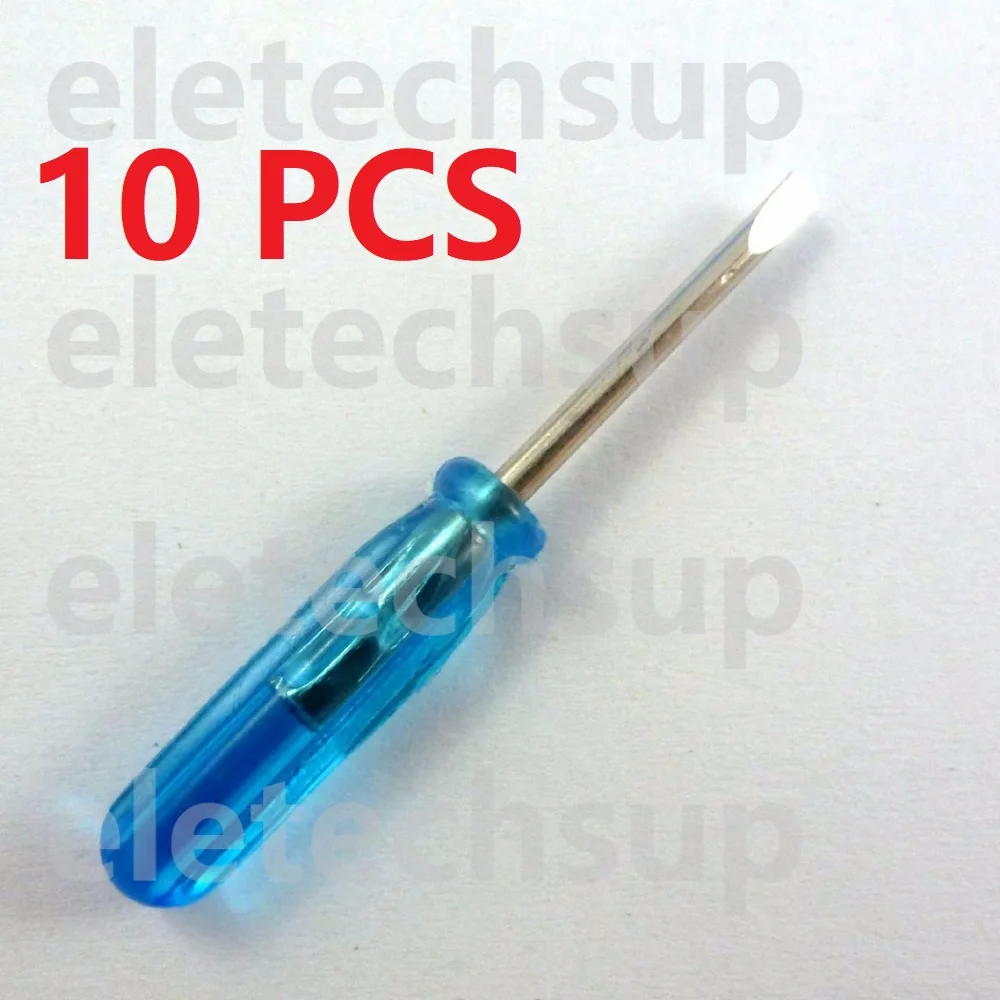 10 pcs mini Slotted Flat blade screwdriver 2.0mm for Potentiometer ...