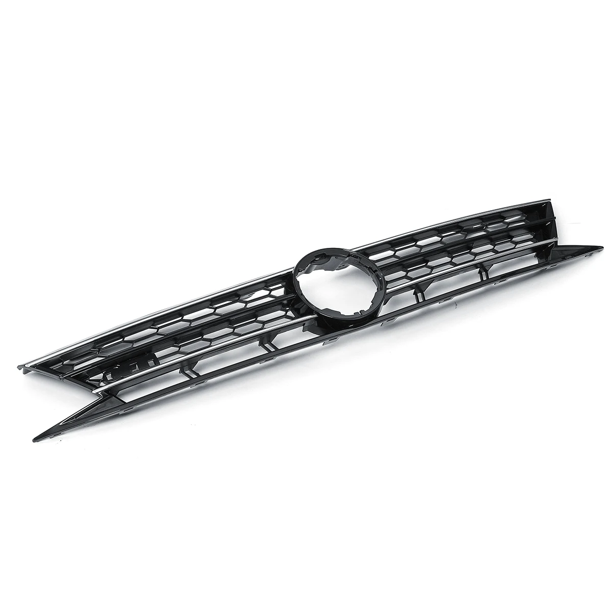 Front Honeycomb Hex Mesh Grille Bumper Trim For VW Jetta MK6 Sedan 2015 ...