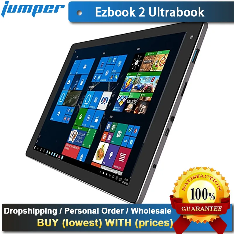 Jumper EZpad 7 2 in 1 Tablet PC 10.1" Windows 10 Home 64 bit Intel ...