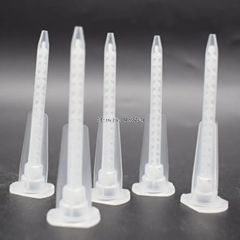 5pcs 1:1 Epoxy Resin Dispenser Static Mixer Mixing Nozzle Gun ...