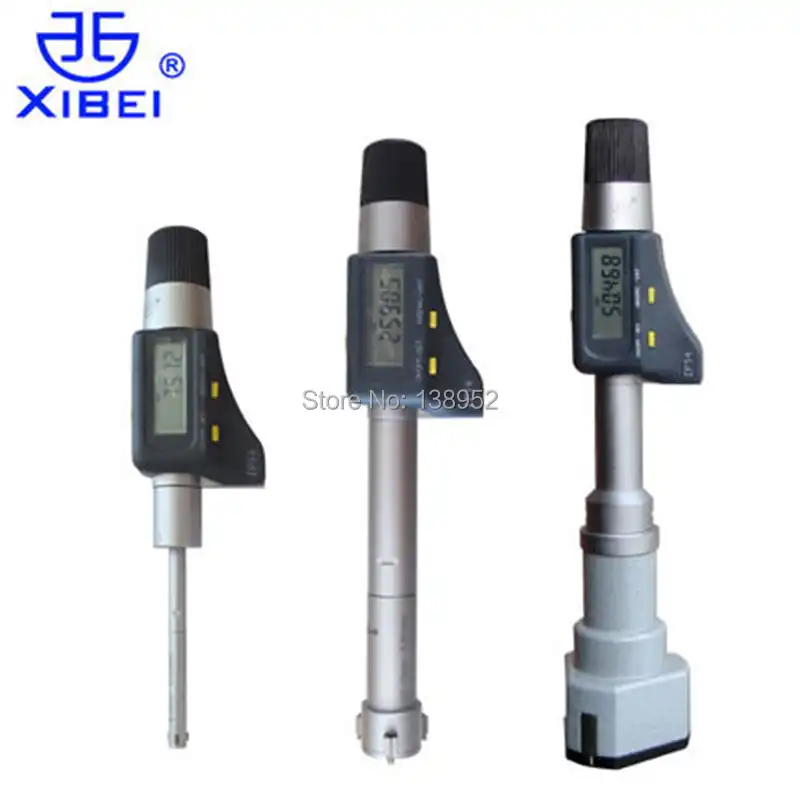 xibei brand 3 4 5 6 8 10mm electronic Three point internal Micrometers ...