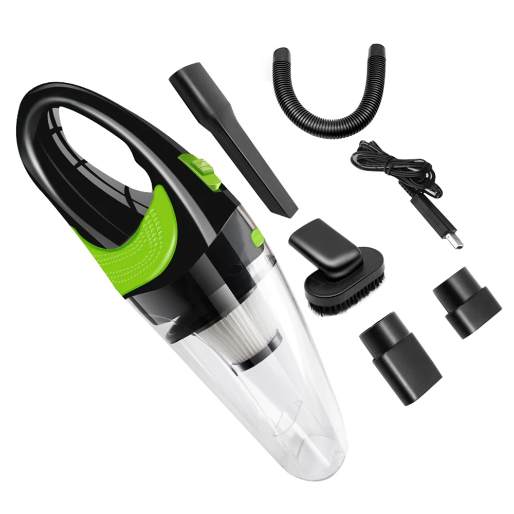 Car Wireless Vacuum Cleaner Cordless Wet Dry 120w 4000pa Suction