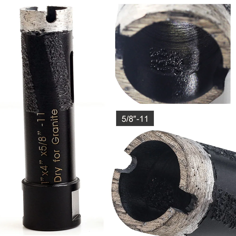 Diamond 1 inch 25mm core drill bits with vacuum Brazed drilling ...