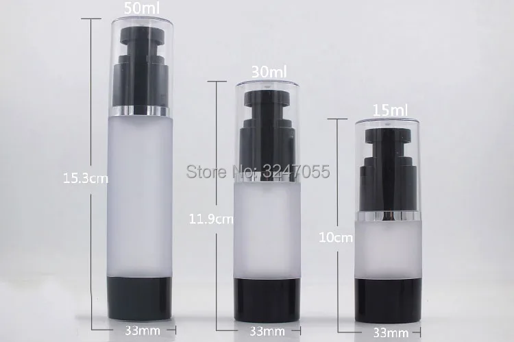 15/30/50ML Empty Travel Portable Cosmetic Eye Cream Refillable Airless ...