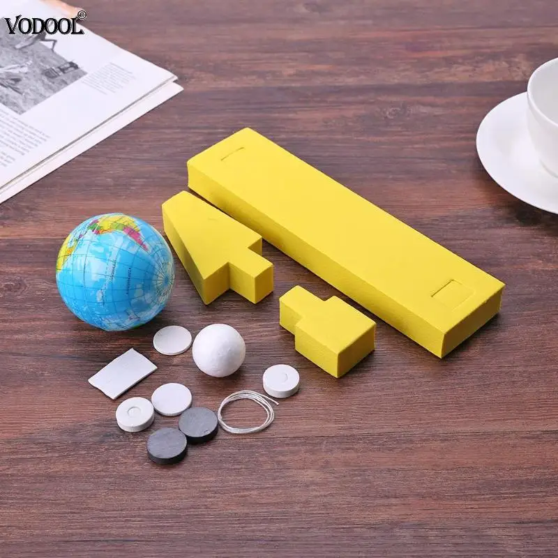 DIY Earth Moon Gravity Geography Model Kids Scientific Experiment ...