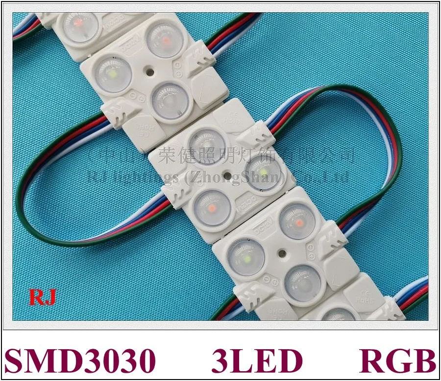 알루미늄 pcb smd 3030 rgb led 모듈 주입 led 빛 모듈 기호 편지 dc12v 40mm * 40mm * 7mm ...