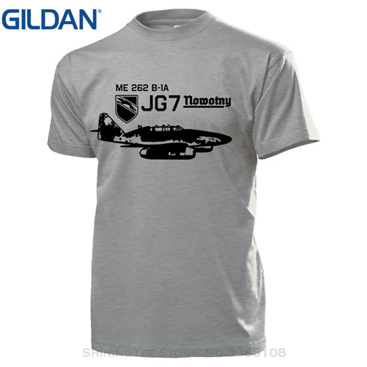 GILDAN 티 Shirt Homme T Men Funny Me262 B 1a Air Force Jg7 Nowotny 색도 ...