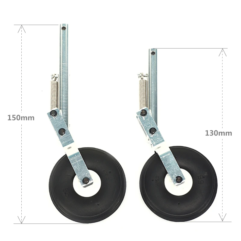 Aluminum Alloy Retractable Damping Landing Gear for RC Airplane - RCSkyLite