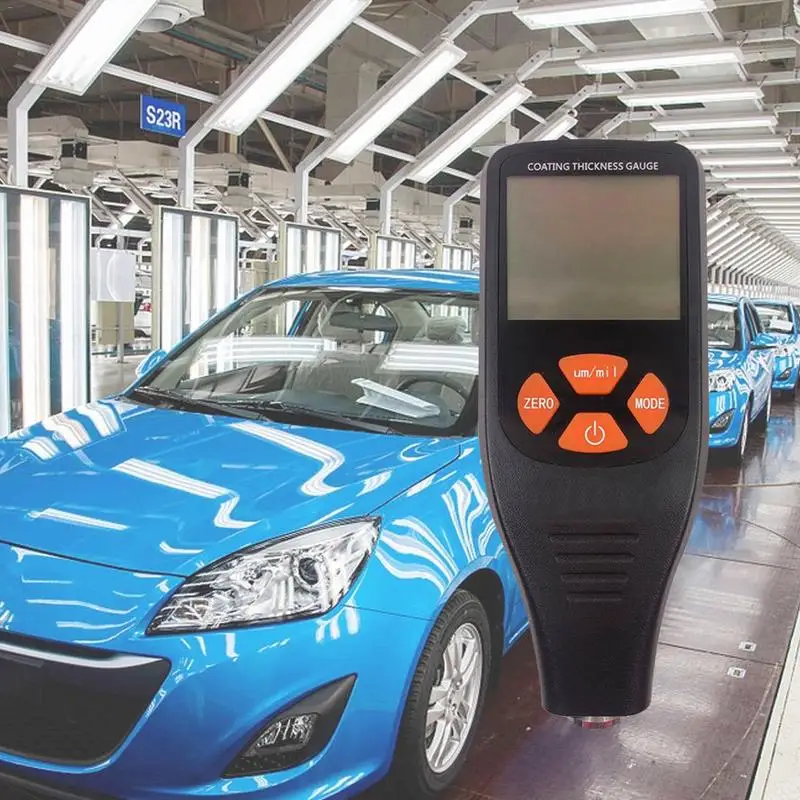 TC660 Automotive Paint Thickness Gauge Paint Film Meter Coating ...