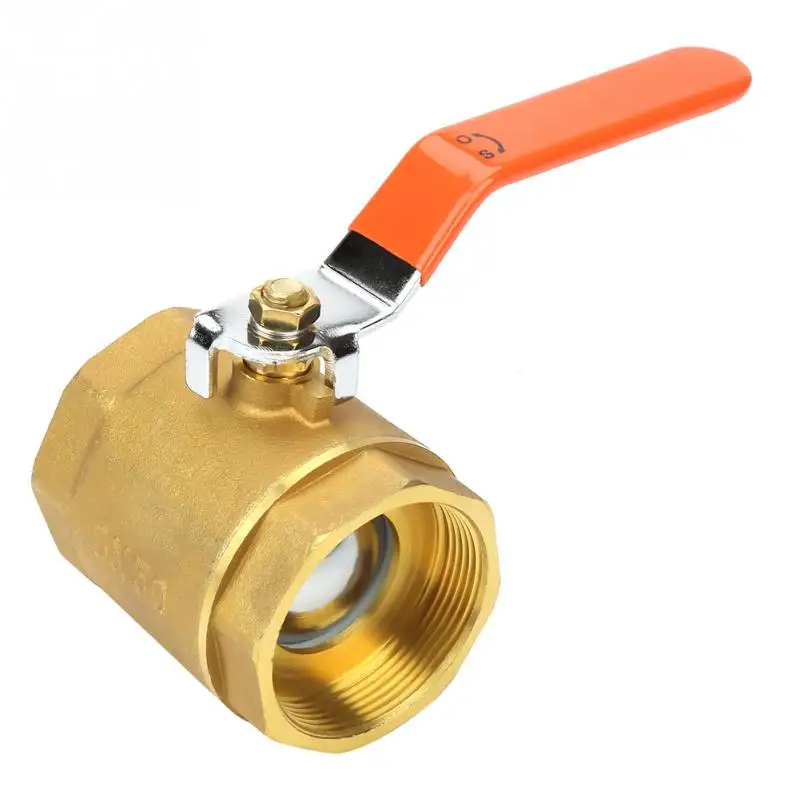 1pc Dn50 Dn40 Dn32 Dn25 Dn20 Dn15 Brass Pipe Ball Valve 1 6mpa For