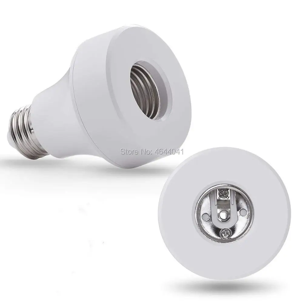 WiFi Smart Light Bulb Socket Bulb Adapter Base Converter E26 Lamp ...