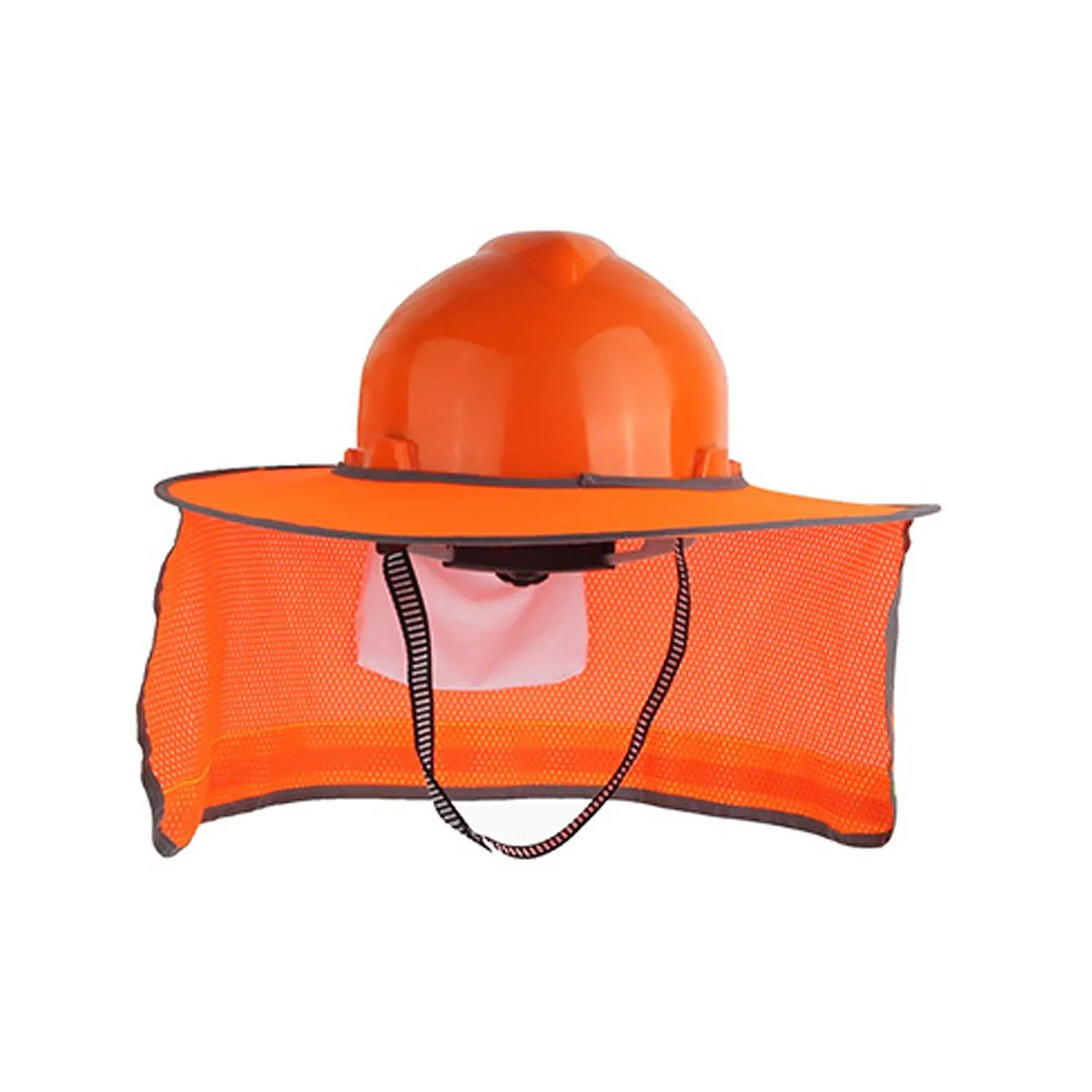 Safety Hard Hat Neck Shield Helmet Sun Shade Sunscreen Reflective ...
