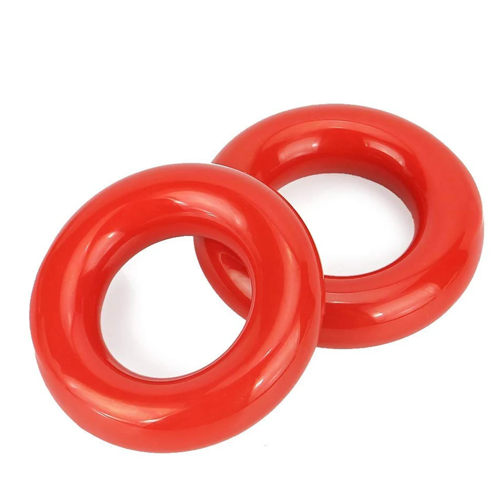 2PC Golf Weighted Swing Ring, Golf Club Warm Up Swing Donut Weight Ring ...