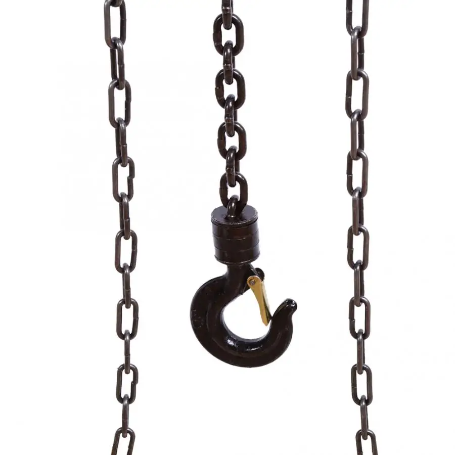 500kg Pulley Chain Block Chain Hoist Cable Hand Control Pulley Crane 2 ...