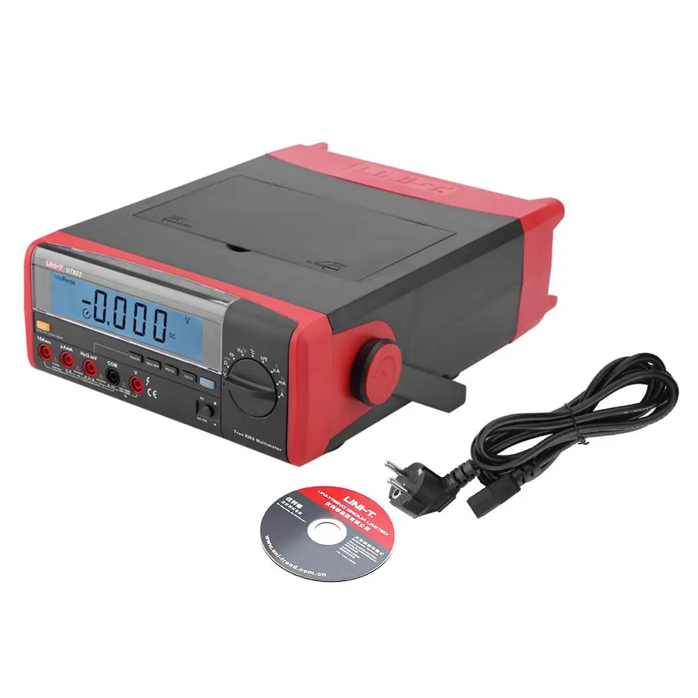 UT803 Desktop Digital Multimeter Desktop LCD Display Digital Multimeter ...