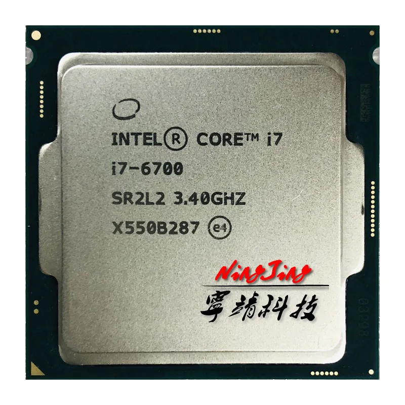 Intel Core i7 6700 i7 6700 3.4 GHz Quad core Eight threaded 65w CPU ...