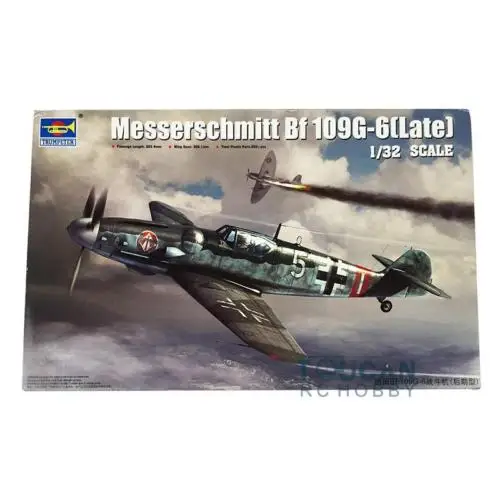 Trumpeter-02297-1-32-Messerschmitt-Battle-Fighter-109G-6-Late-Model-Kit ...