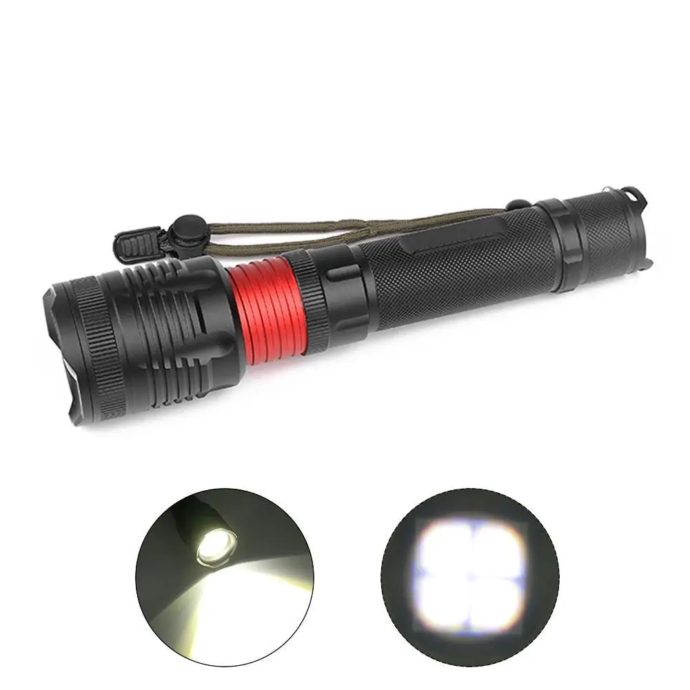 Energy Saving LED Mini Flashlight USB Charging Handy Torch Super Bright ...