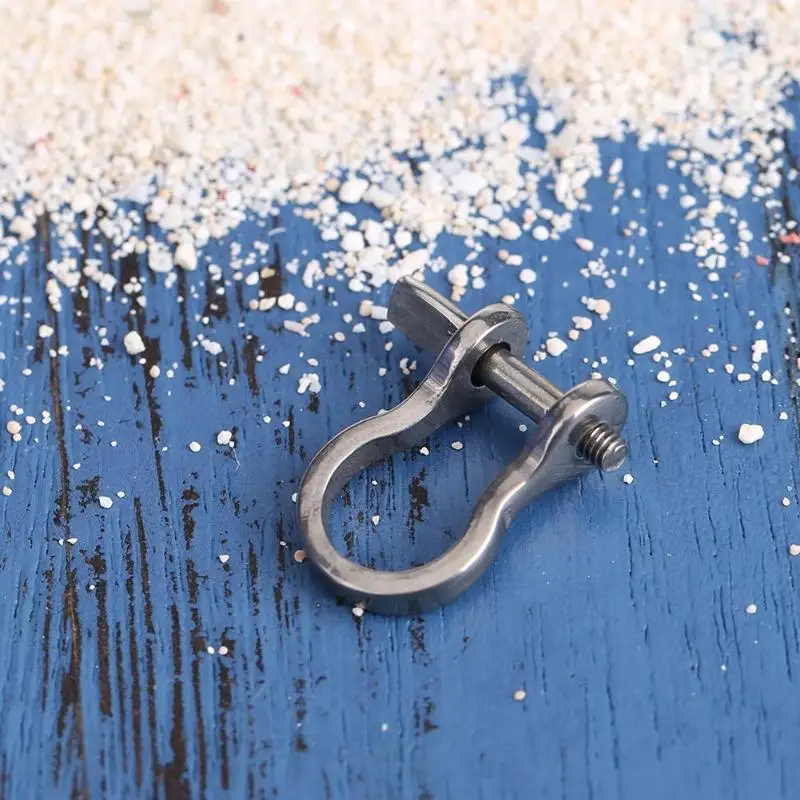 Stainless Steel U Anchor Shackle Sea Fishing Rigging Shackle Hooks Boat ...