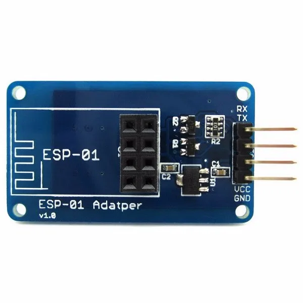 LEORY ESP8266 serie WIFI inalámbrico ESP 01 adaptador de programador Módulo de desarrollo 3,3 V ...