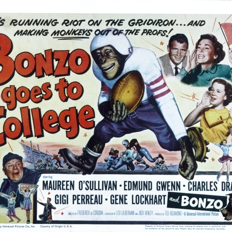 Bonzo Goes To College Movie Poster Masterprint (28 x 22)|Plaques ...