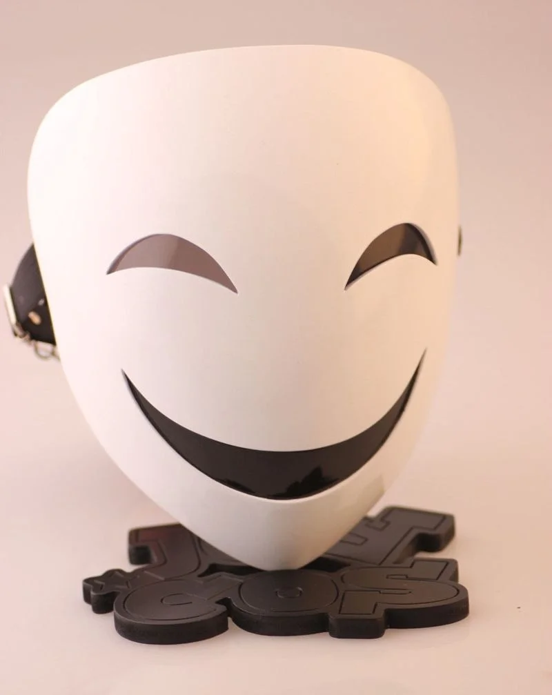 Japanese Anime Black Bullet kagetane hiruko Cosplay Prop Mask Helmet ...
