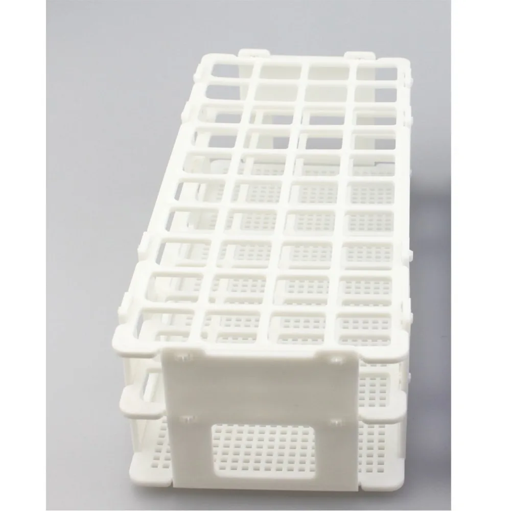 Plastic-Test-Tube-Rack-for-diameter-16-20mm-Test-Tubes-40-Wells-White ...