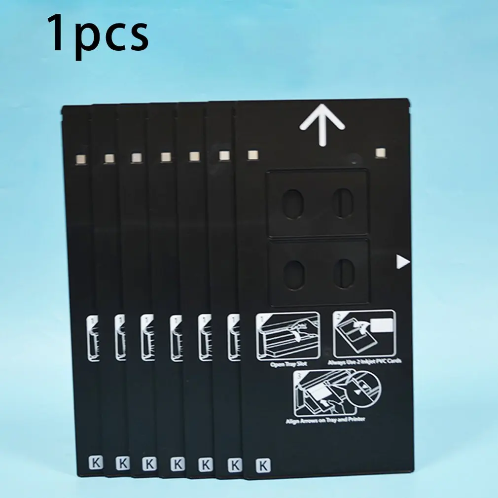 PVC ID Card Tray Plastic card Printing Trays for Canon Type K Printer ...