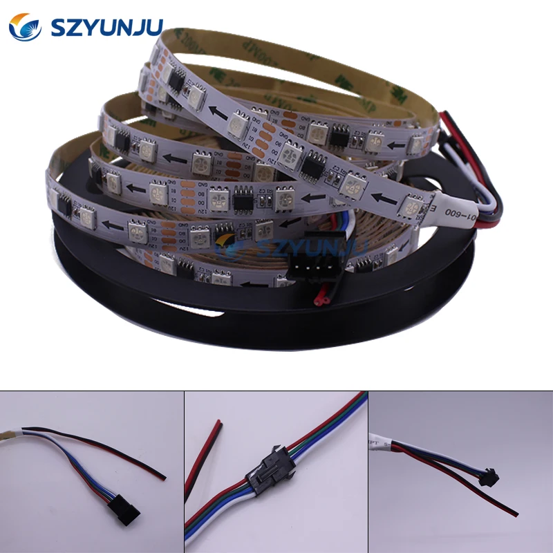WS2818-IC-5050-RGB-DC12V-Full-color-LED-strip-light-breakpoint ...
