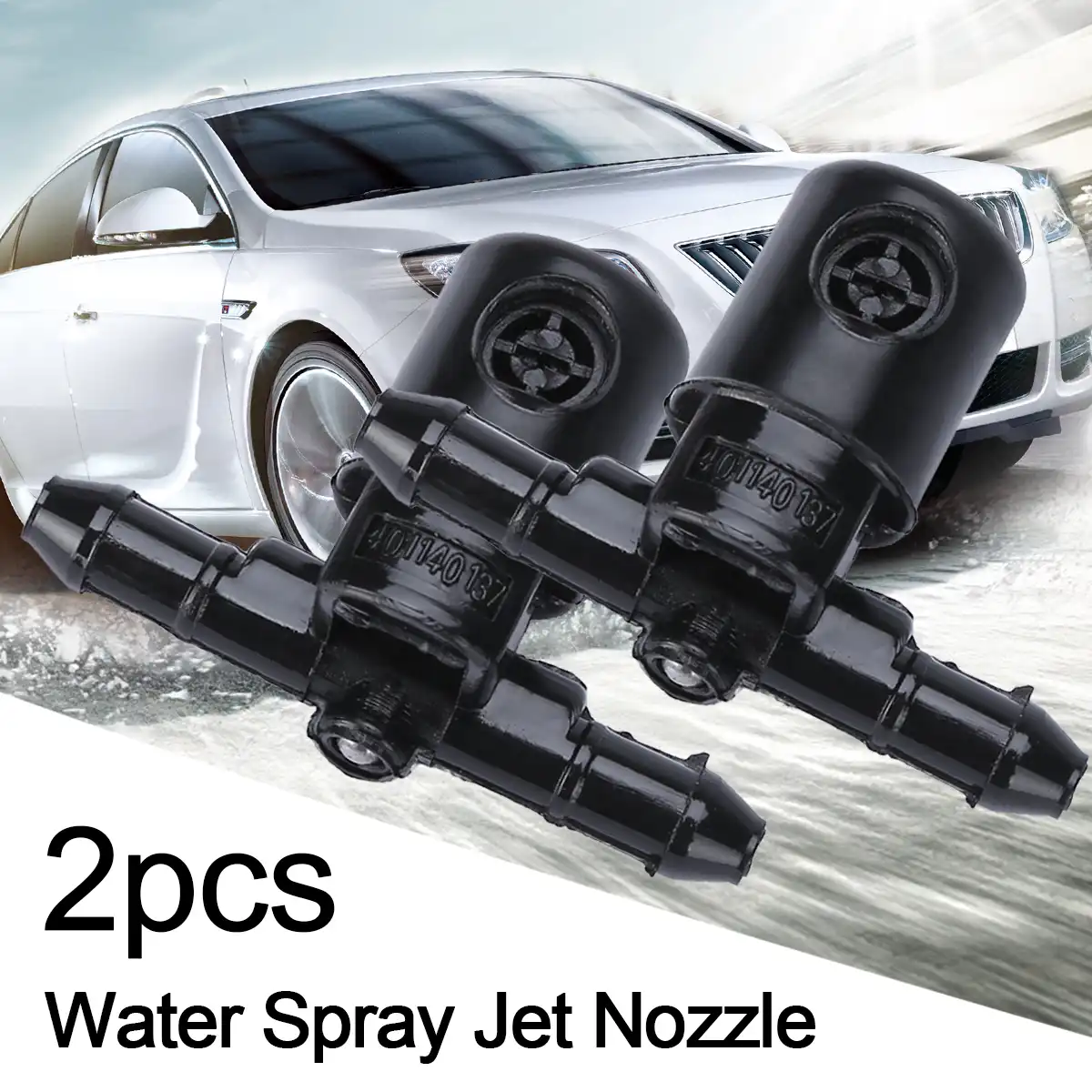 2pcs Front Wiper Washer Jet Nozzle For Opel Insignia A Astra J G Combo ...