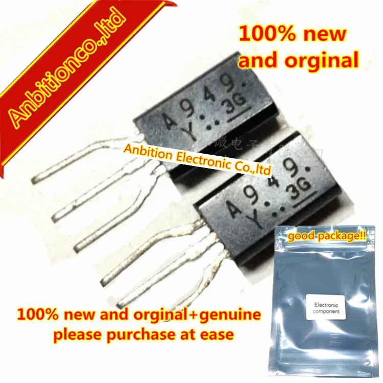 TRANSISTOR MOS PNP 2SA949 A949 TO-92L, amplificador de AUDIO de etapa ...