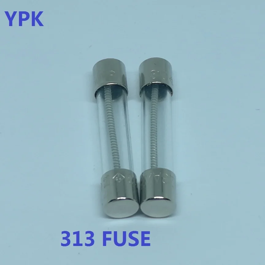 10PCS/LOT fuse 250V T1A T2A T3A T6.3A T8A 313FUSE Glass fuse Slow ...