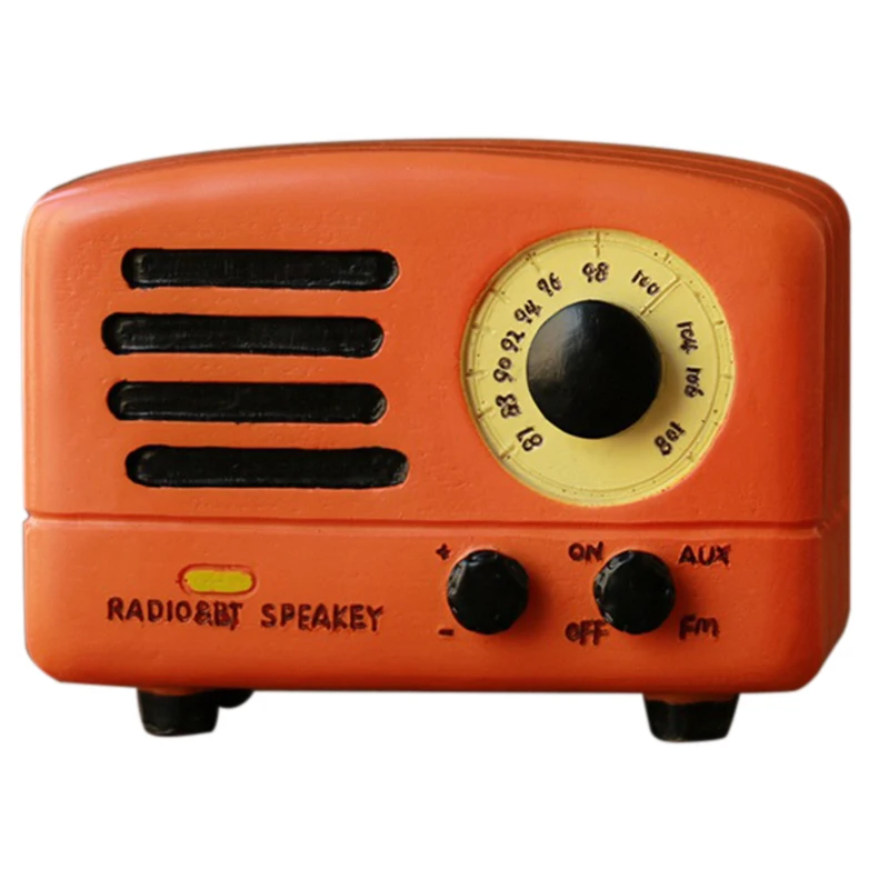 JEYL Retro Nostalgic Radio Music Box Home Decorations 1Pcs Classical ...