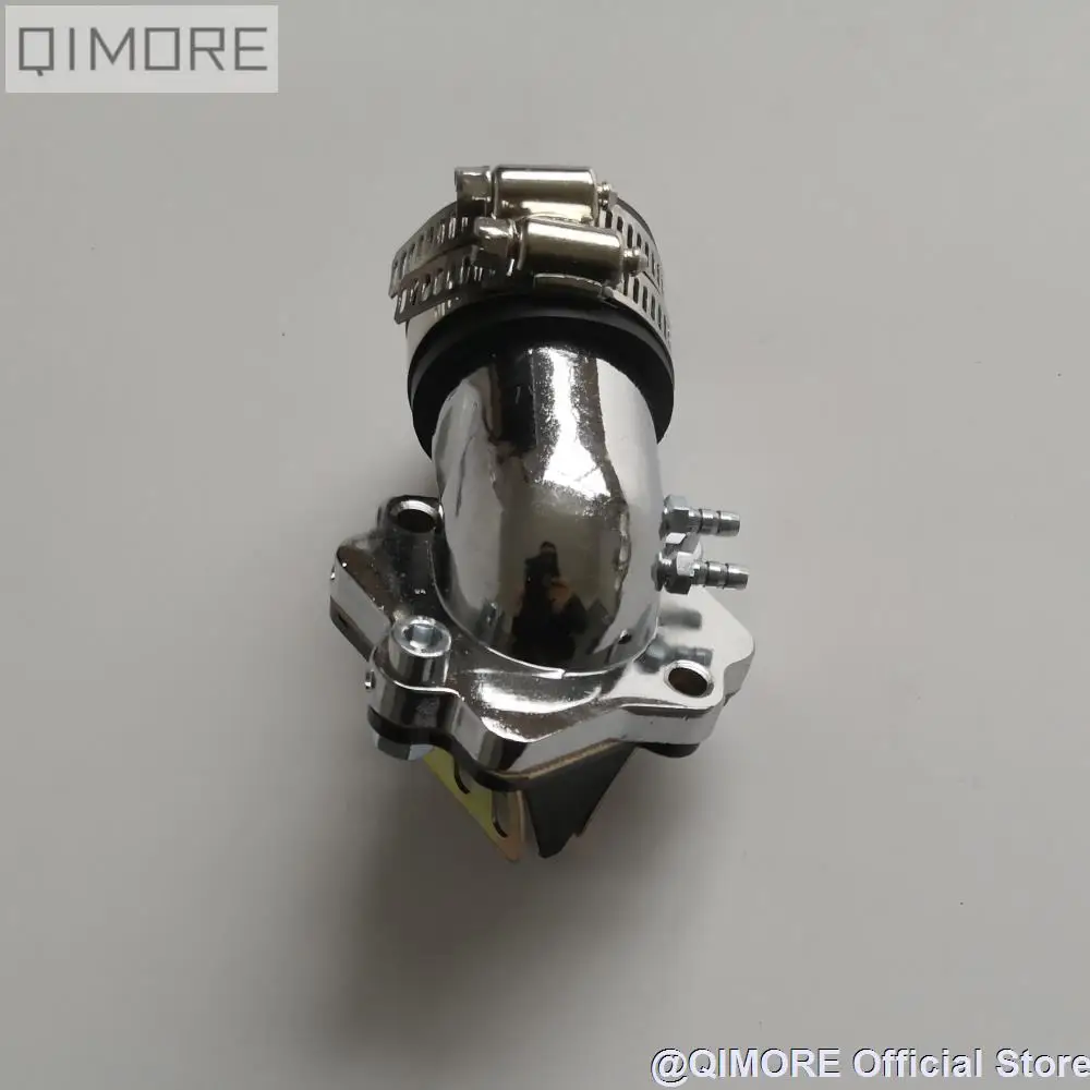 Performance Intake Manifold with Reed Valve for 2 stroke scooter ...