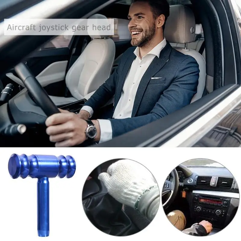 Universal Airplane Thrust Lever Style Aluminum Alloy Car Gear Stick ...