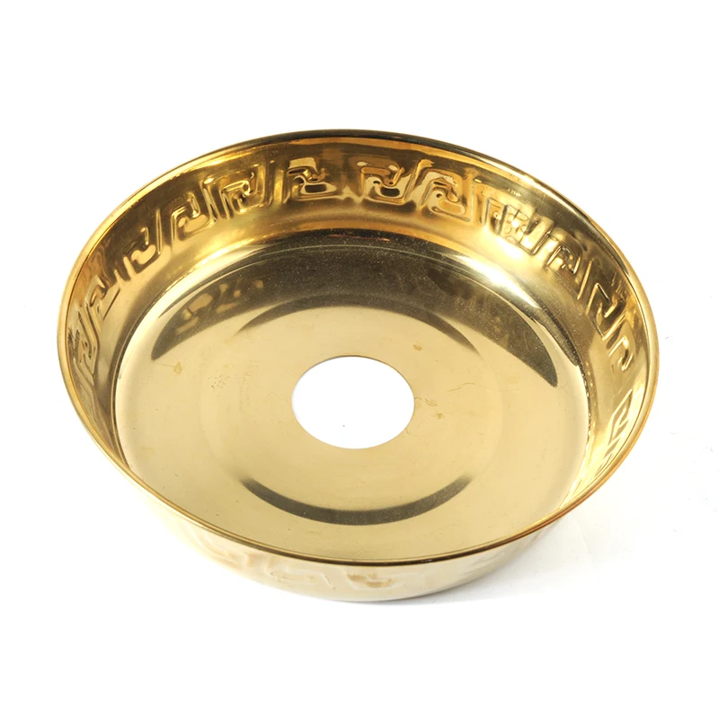 ADMY Deep Dish Gold Hookah Trays For Shisha Hookahs Chicha Narguile ...
