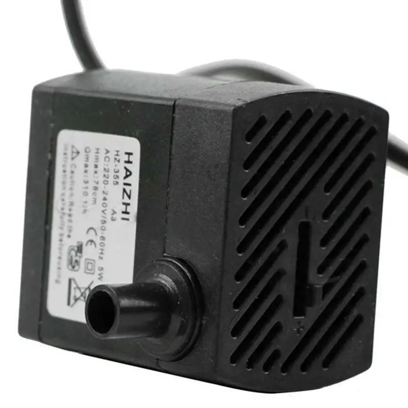 AC-1020 Mini Micro Submersible Pump 3W 200L/H Fountain Aquarium Fish ...